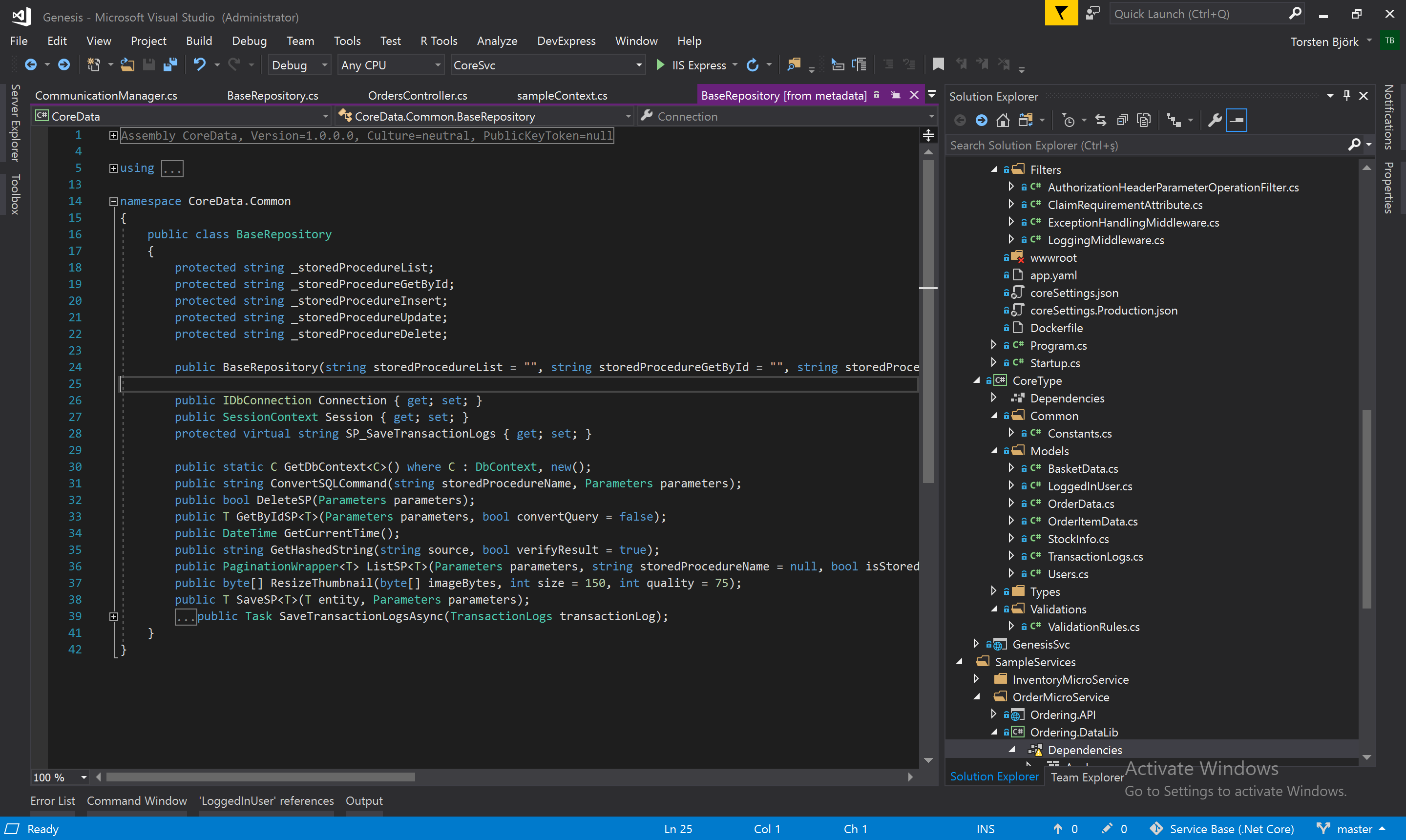Net Core Solution Base for Monolithic & Microservices Applications
